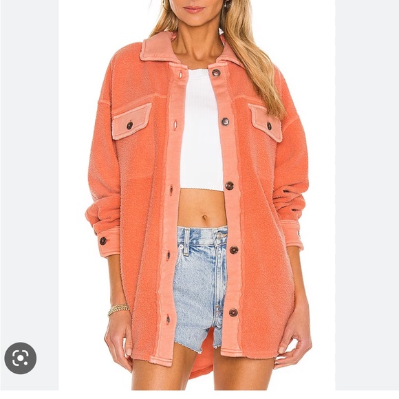 Free People | Jackets & Coats | New Free People Ruby Jacket In Scarlet ...